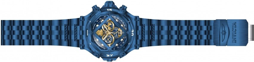 Invicta Men's Pro Diver Blue Dial Chronograph Open Case Swiss Quartz ...
