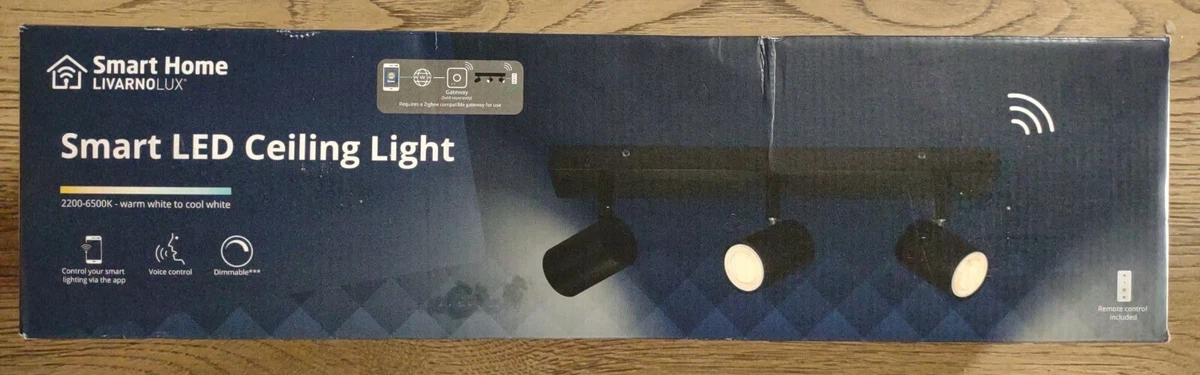 Livarno Lux Led Ceiling Light With Remote Control | Shelly Lighting