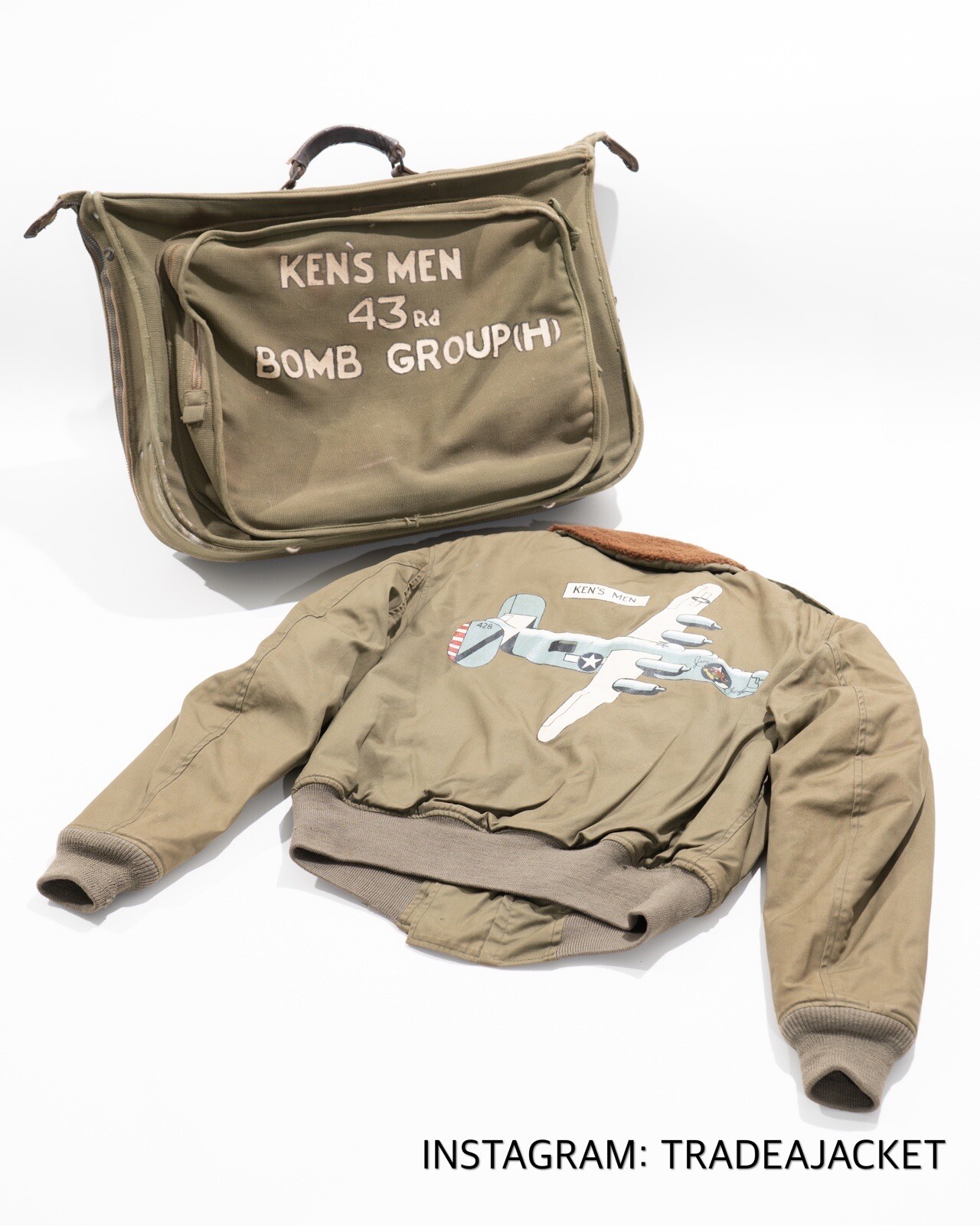 WWII USAAF GROUPING 64TH BOMB SQ - 43RD BOMB GROUP "KEN’S MEN" TYPE B ...