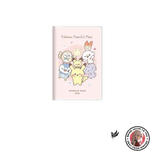 NOUVEAU Sunstar Papeterie Pokemon 2025 Planner Monthly B7 Collecti | eBay