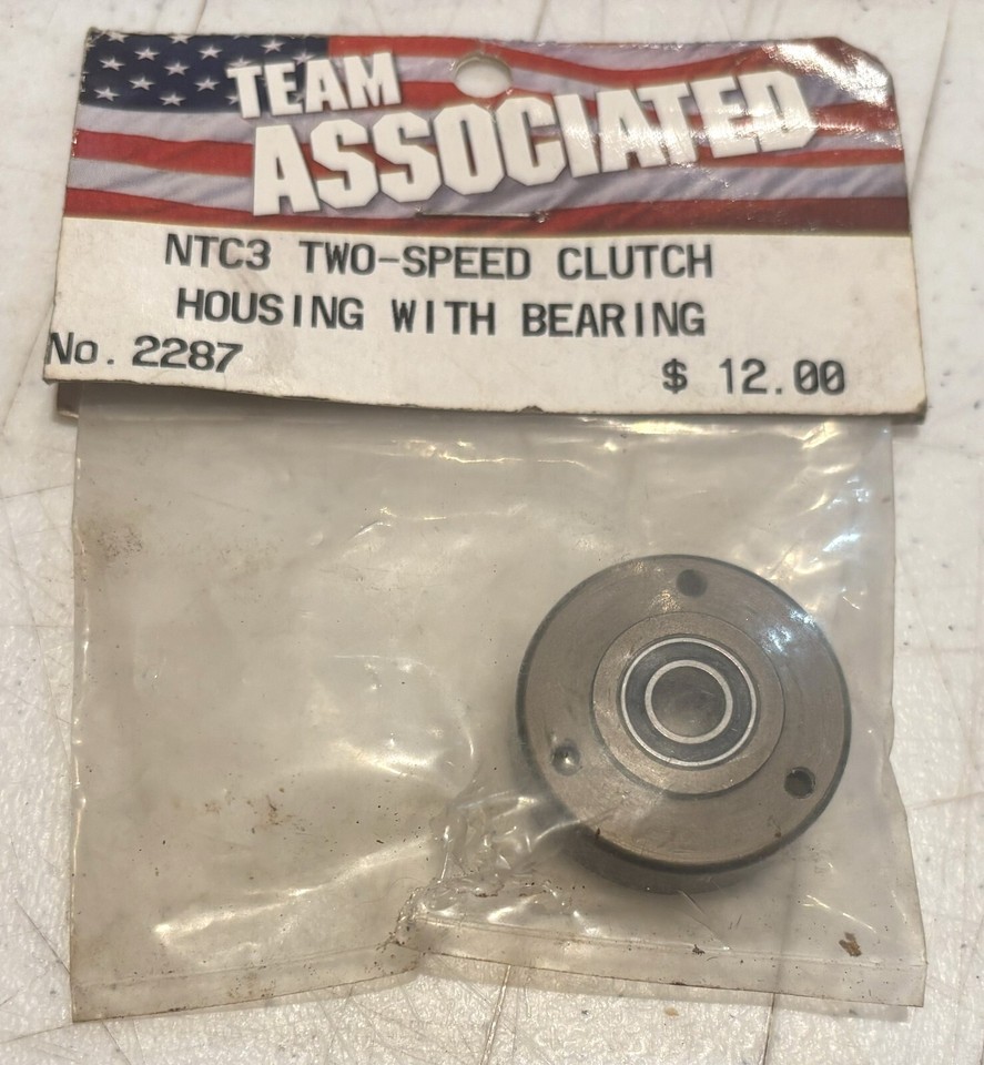 Team Associated NTC3 Nitro TC3 Two-Speed Clutch Housing with Bearing ...