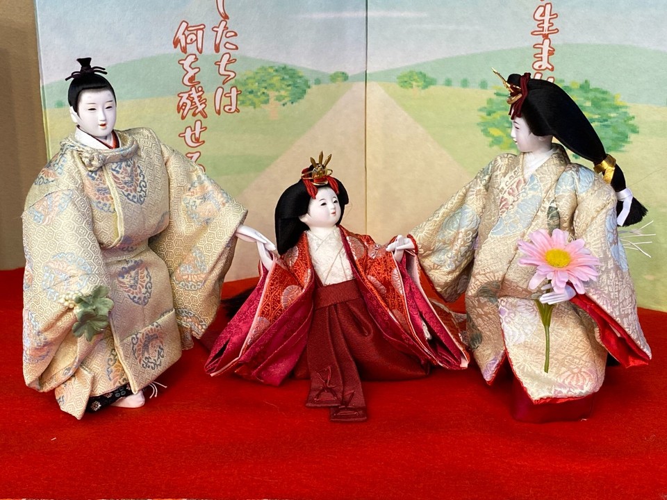 Handmade Japan Plush Cotton Bunka Doll Japanese Retro Style Brown Hair ...