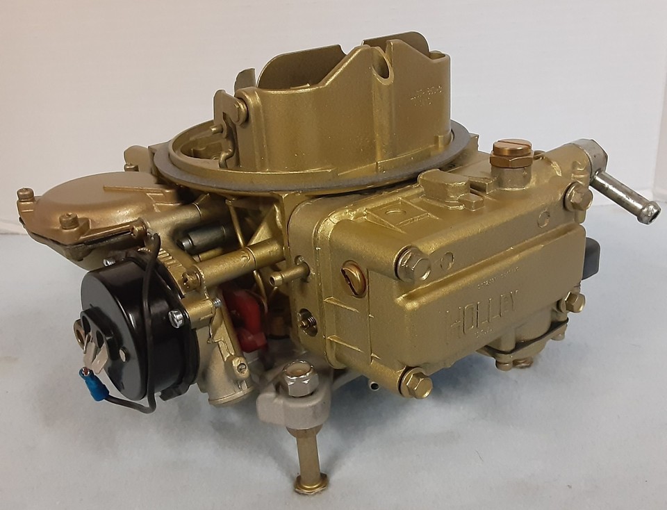 holley 600 cfm carburetor electric choke Vacuum Secondary | eBay