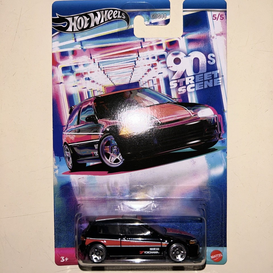 HOT WHEELS '99 HONDA CIVIC TYPE R (EK9) & ‘92 HONDA CIVIC EG | eBay