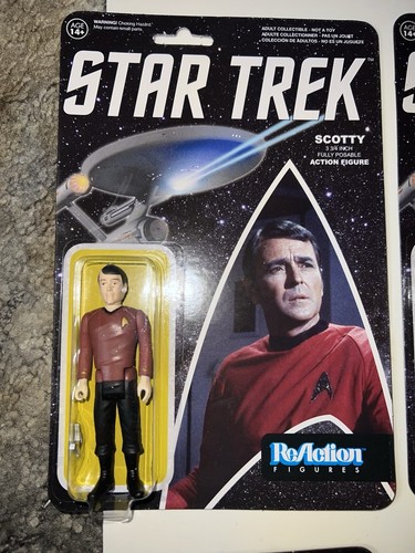 2015 Funko Star Trek Reaction Figures Scotty, Gorn, Capt Kirk Lot Of 3 ...