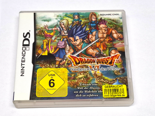 Nintendo DS Game - Dragon Quest VI (6) Converter Between the Worlds ...