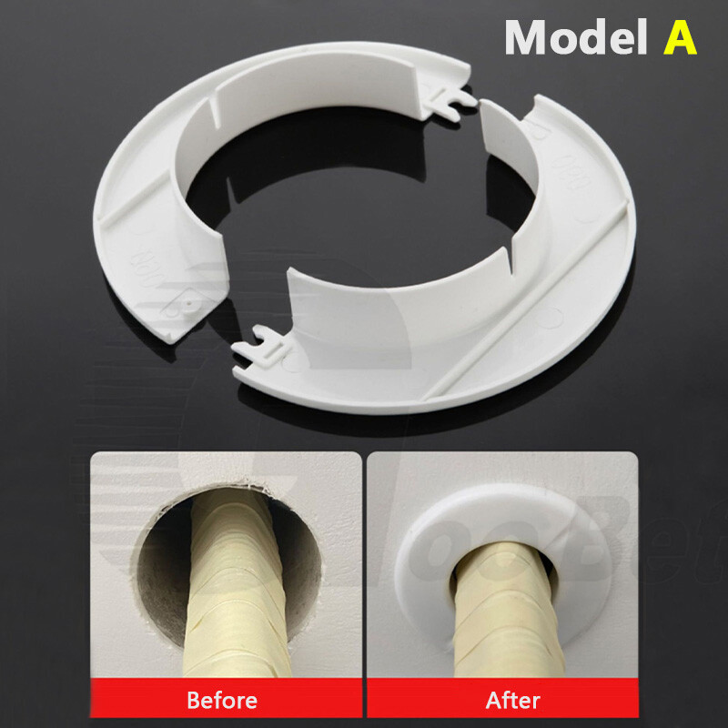 Radiator Pipe Collar Shroud Rosette Rose Wall Hole Cover Cable Wire ...