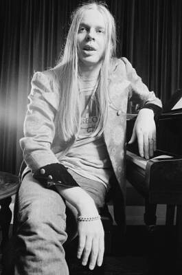 English Composer And Keyboard Player Rick Wakeman 1975 MUSIC OLD PHOTO ...