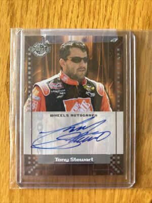 Tony Stewart Autograph Card | eBay
