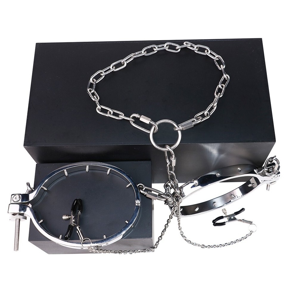 Breast Bondage Clamp Bosom Cover Female Chest Hood Breast Binder Bra ...