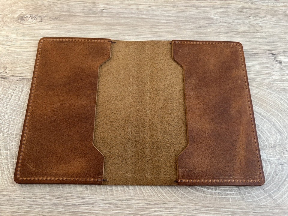 Handmade Leather Journal Cover A6 | eBay
