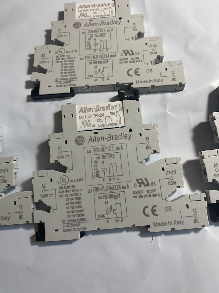 1PCS NEW ALLEN BRADLEY 700-HLT1Z24 TERMINAL BLOCK RELAY WITH 700-TBR24 ...
