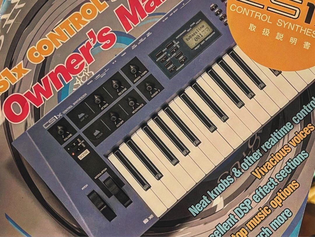 YAMAHA CS1X Keyboard Keyboard cs1x Vintage Synth Synthesizer | eBay