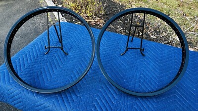 Bmx 20” Hoops Rims Old School Vintage 48h Black Alloy | eBay