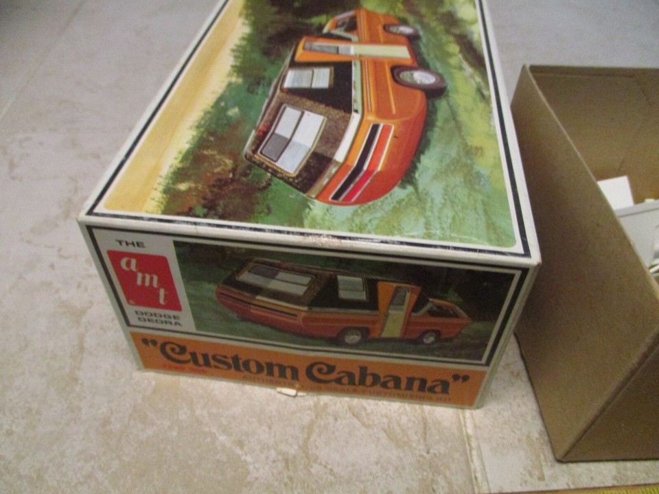 VTG Original Custom Cabana Dodge Deora Model Kit by AMT 1/25th Scale # ...