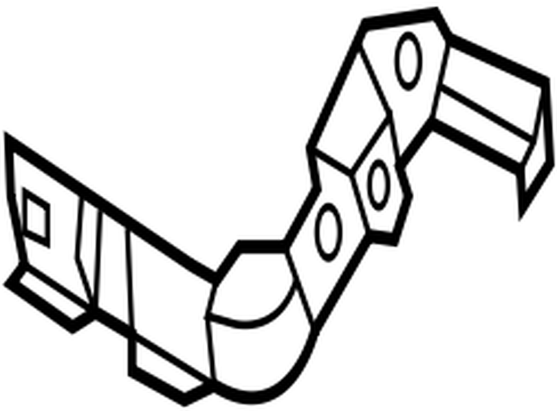 52156-60120 Toyota Support, rear bumper side, lh 5215660120, New ...