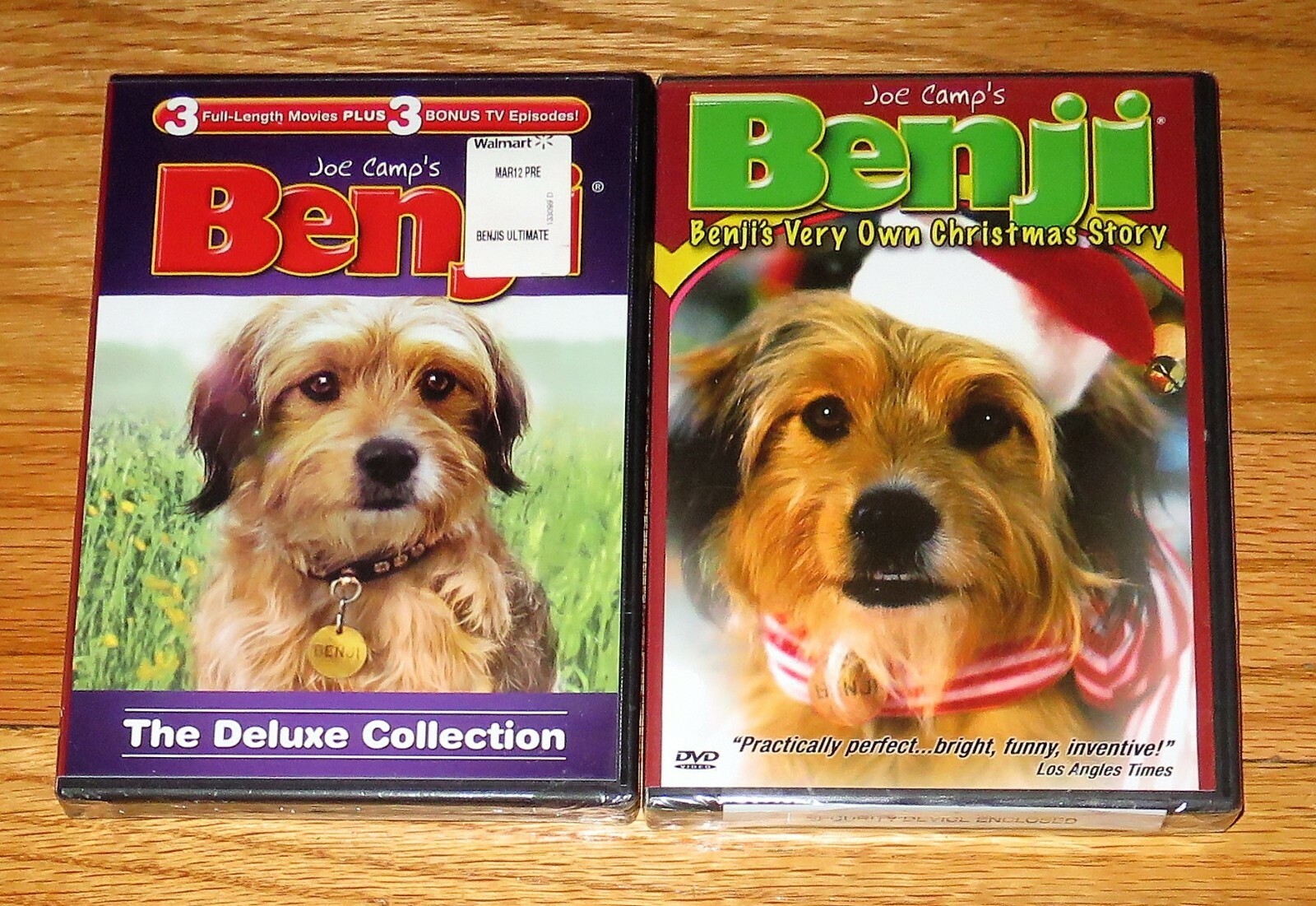 NEW DVD's: Benji/For The Love of Benji/Off The Leash/Very Own Christmas ...