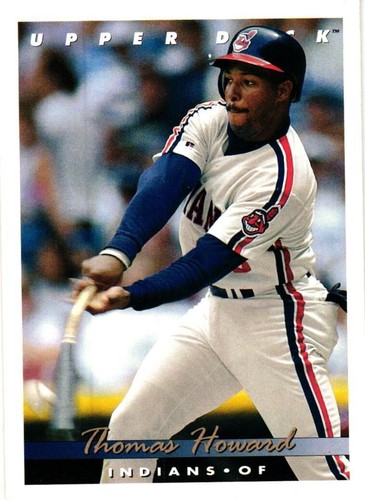 1993 UPPER DECK BASEBALL THOMAS HOWARD #299 CARD $0.99 VALUE BOX | eBay
