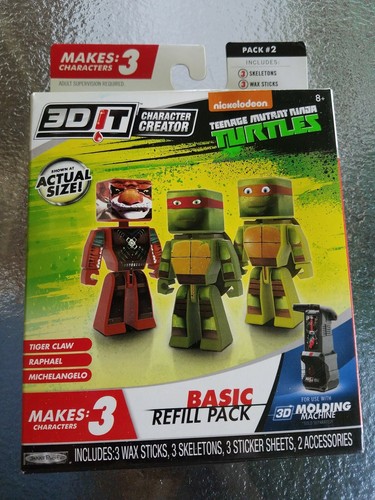 3D IT Character Creator - Teenage Mutant Ninja Turtles 3 Characters | eBay
