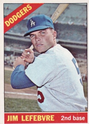 1966 Topps - #57 Jim Lefebvre | eBay