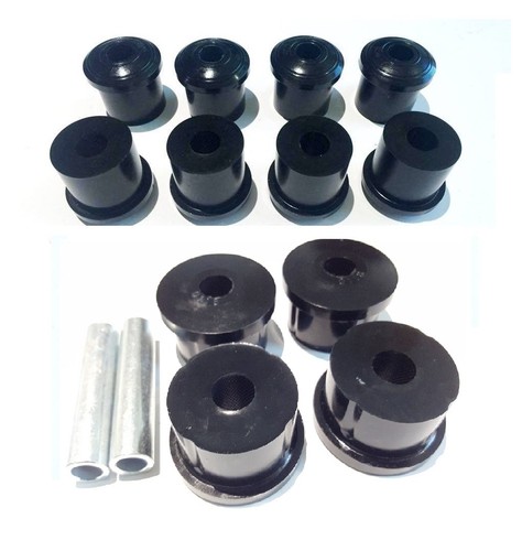 POLYPRO REAR LEAF SPRING F&R EYE BUSHES KIT for FORD FALCON AU BA BF FG ...