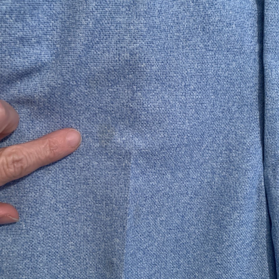 Vtg 70's Polyester Leisure Suit, Powder Blue Suit Mr. Furley Three's ...