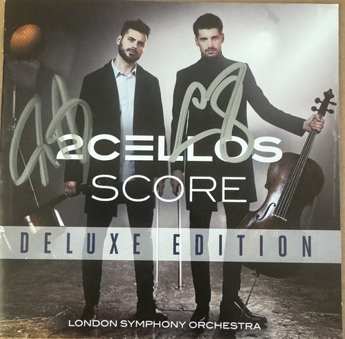 2 Cellos Band Signed Autographed Cd / DVD Score , Deluxe Edition | eBay ...