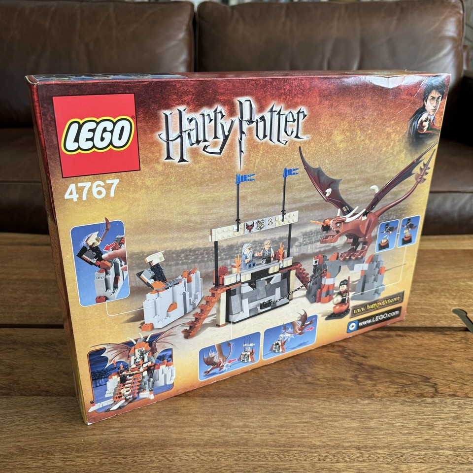 LEGO Harry Potter: Harry and the Hungarian Horntail #4767 NIB FACTORY ...