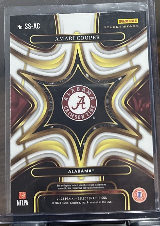 2023 Select Draft Picks Amari Cooper Select Stars #SS-AC Alabama | eBay