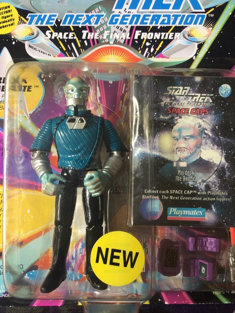 Vintage Star Trek Next Generation Mordock The Benzite Playmates Toys ...