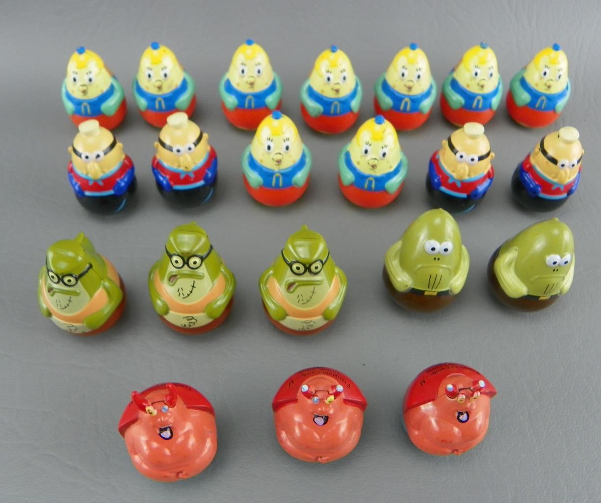SpongeBob SquarePants Krabby Patty Candy Plus Prize Toy Wobbler Figure ...
