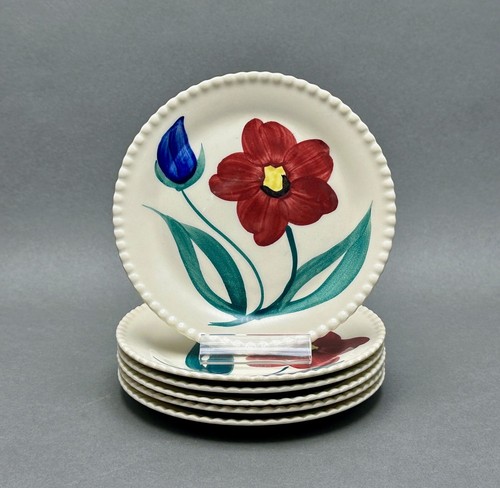 Vintage Blue Ridge Southern Potteries "Amelia" Hand Painted Floral Side ...