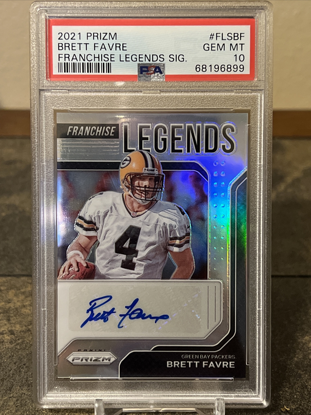 Brett Favre | Autographed Football Memorabilia & NFL Merchandise