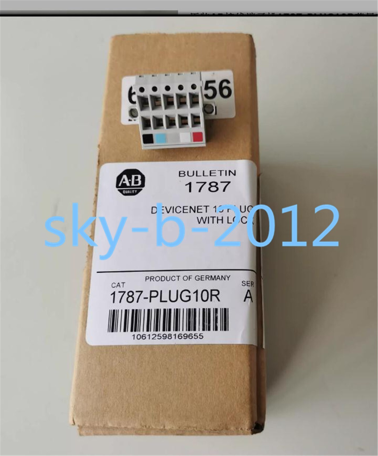 1 PCS NEW AB Communication module Wiring terminal Plug connector 1787 ...