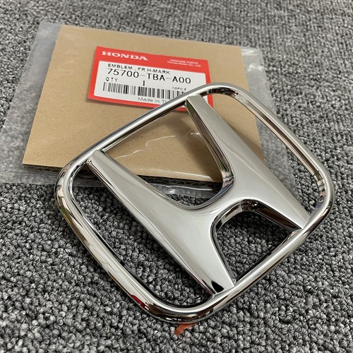 75700-TBA-A00 Front Grille H Emblem For 2016-2021 Honda Civic Badge Si ...