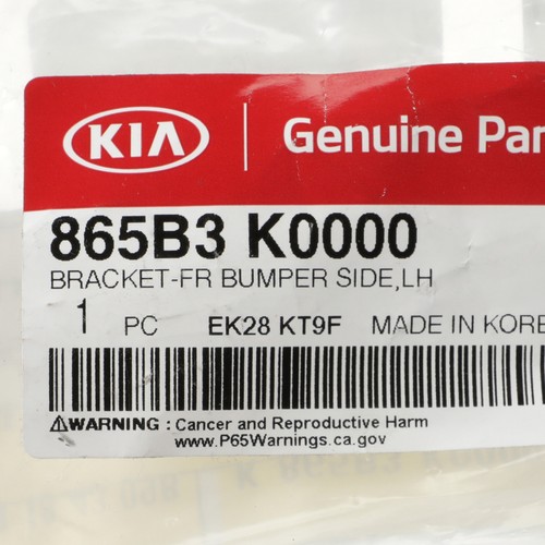 OEM NEW Genuine Front Bumper Side Bracket 2020-2022 Kia Soul 865B3 ...