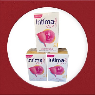 INTIMA CUP - COUPÉ MENSTRUELLE SILICONE taille 1 flux normale lot3 | eBay