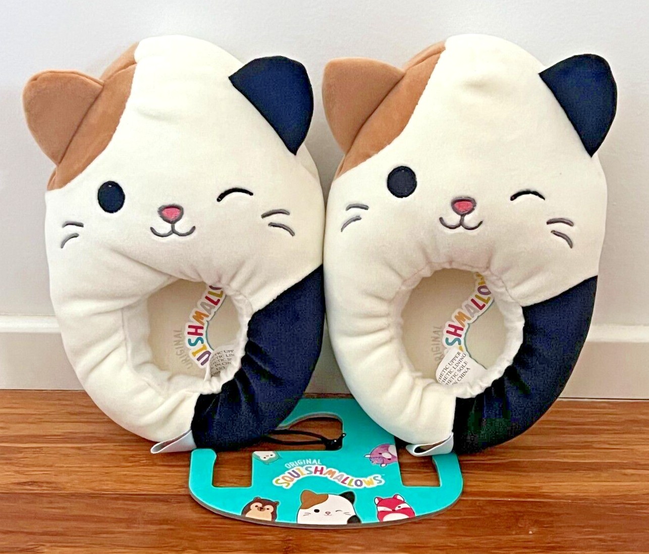 Squishmallow Slippers For Winter Collection - WinstonOwl/FiFiFox/CamCat ...
