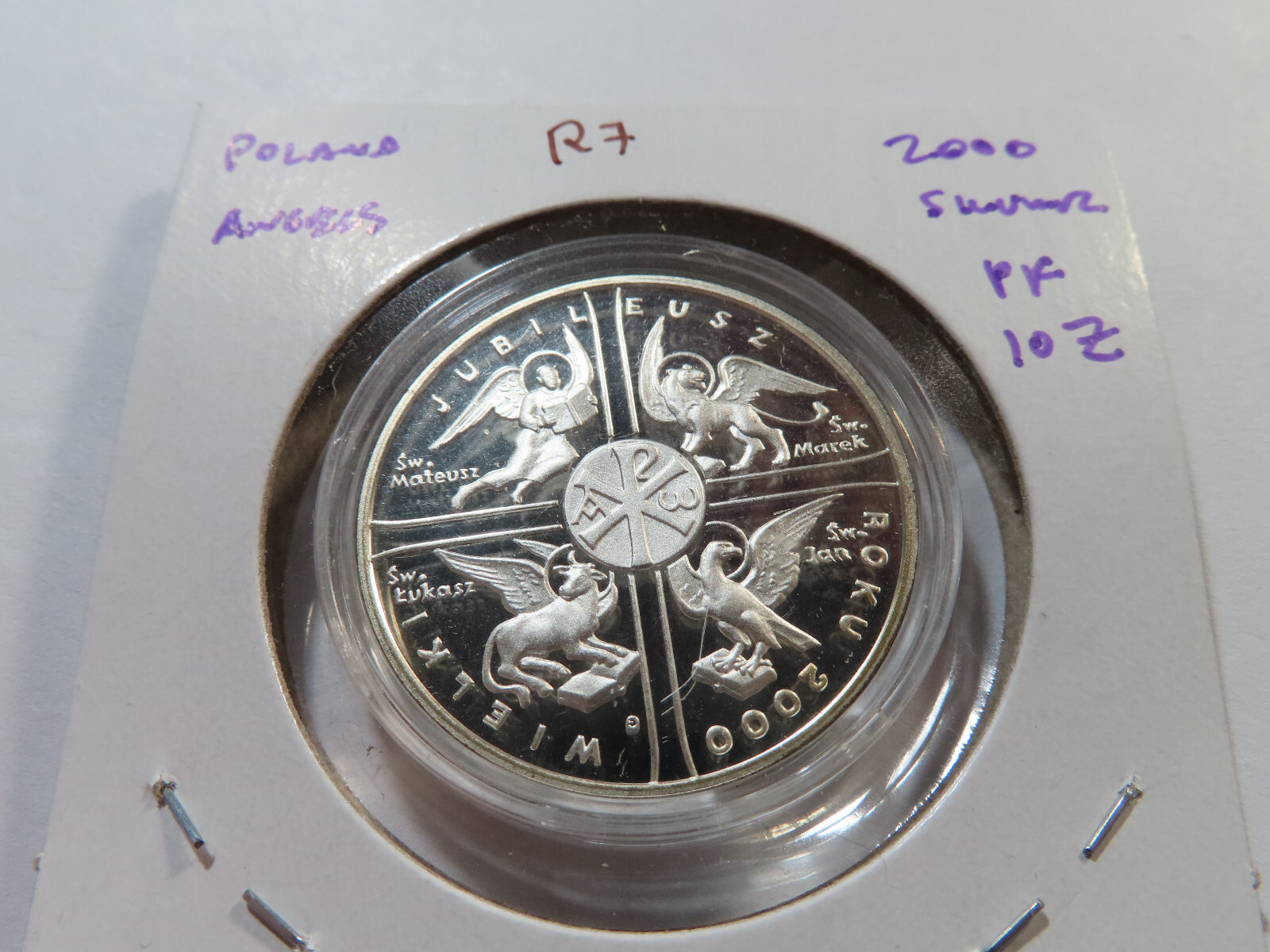 R7 Poland 2000 Silver 10 Zloytch Angels Proof | eBay
