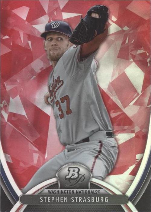 2013 Bowman Platinum - Stephen Strasburg #40 Ruby for sale online | eBay