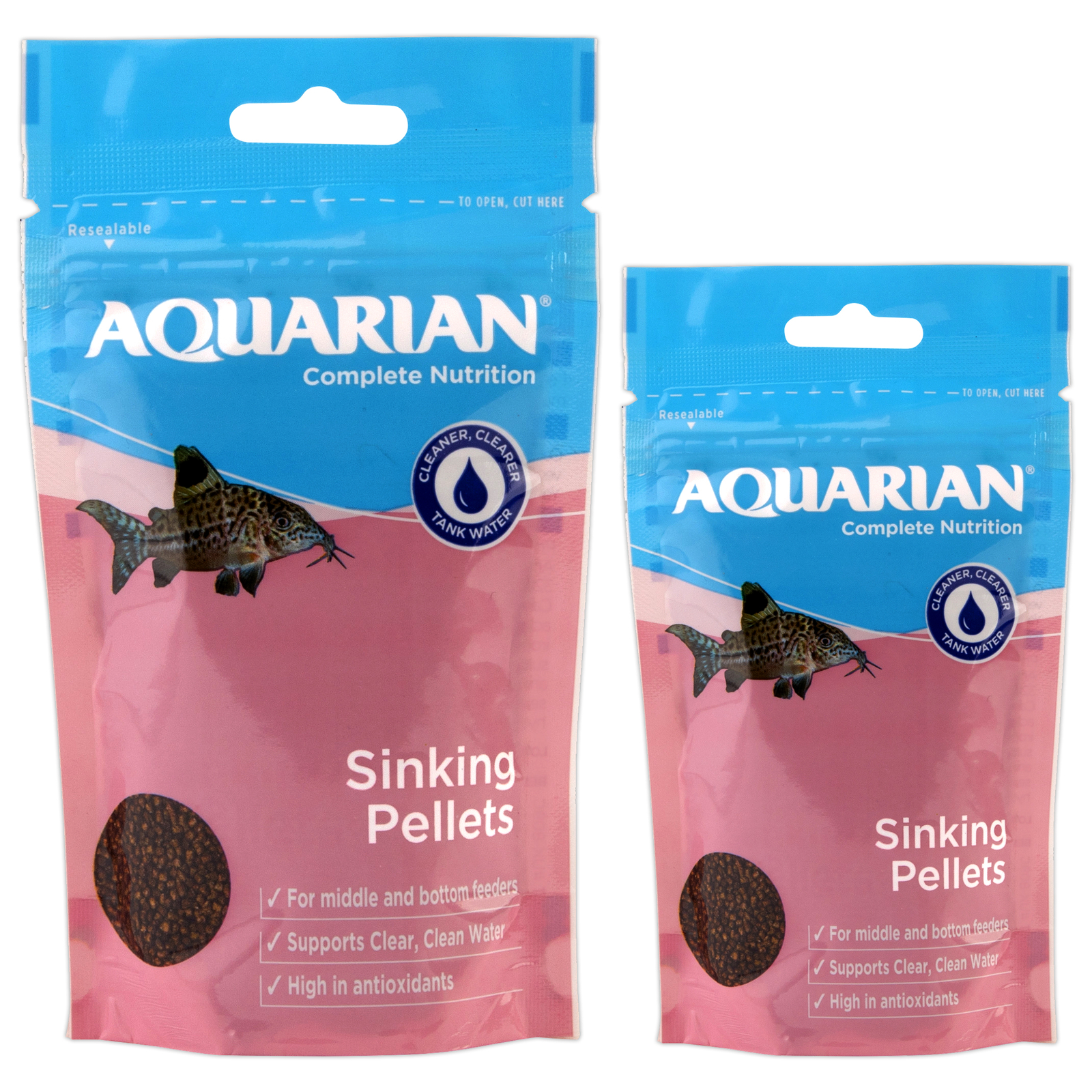 Aquarian Slow Sinking Fish Food Pellet - 28g for sale online | eBay