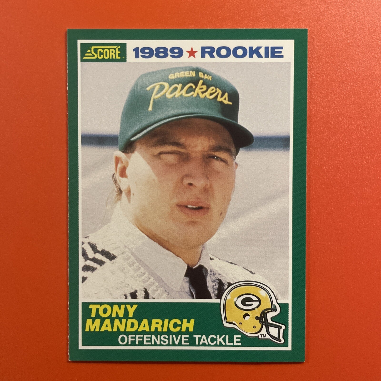 1989 Score #269 TONY MANDARICH Green Bay Packers (Rookie) Football Card ...