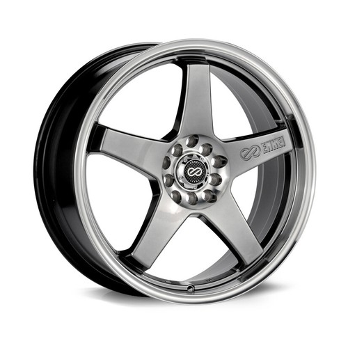 ENKEI EV5 ALLOY WHEEL 17 X 7 45/72.6/4X100/108 HYPER BLACK | eBay