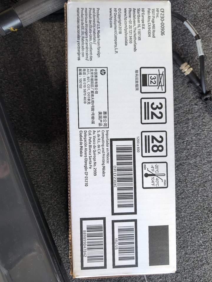 ⚡️NEW Genuine HP CF230XC Black High Yield Toner Cartridge LaserJet Pro ...