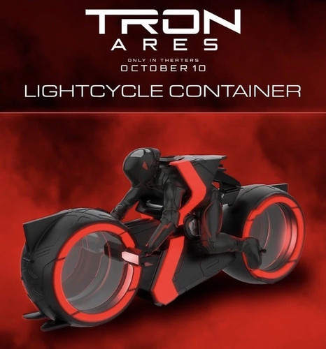 Tron Ares LED Light Cycle Popcorn Bucket Regal AMC Presale 2025 | eBay