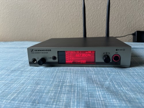 Sennheiser EW 300 G3 True Diversity Receiver G-Band 626-668MHz | eBay