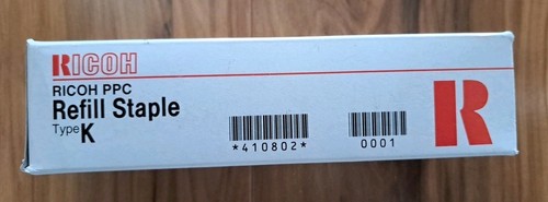 New Ricoh PPC Type K Refill Staple 3 Set No. 502R-AM | eBay