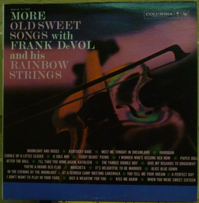 Frank De Vol And His Rainbow Strings, More Old Sweet Songs With Frank DeVol, (LP | eBay