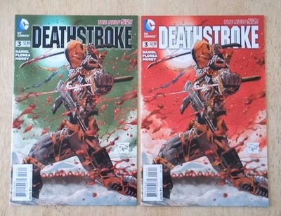 Deathstroke #3 First & Second Print Variant (DC Comics 2015) | eBay