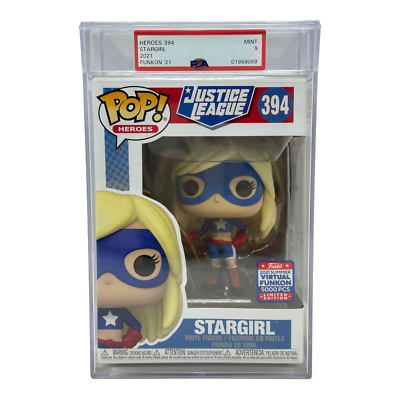Funko Pop! PSA Graded 9 Stargirl # 394 - Funkon 2021 5000 PCS | eBay
